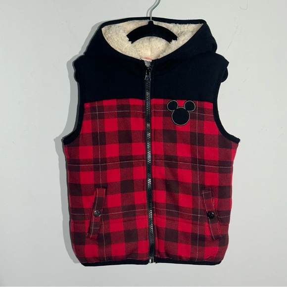 Disney Junior | Jackets & Coats | Disney Junior Mickey Mouse Vest Red ...
